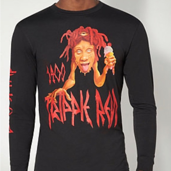 trippie Redd | Shirts | Trippie Redd Lifes A Trip Mens Long Sleeve ...